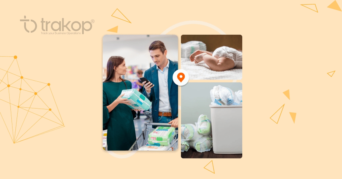 Diaper Delivery App | Diaper Delivery Software | Trakop