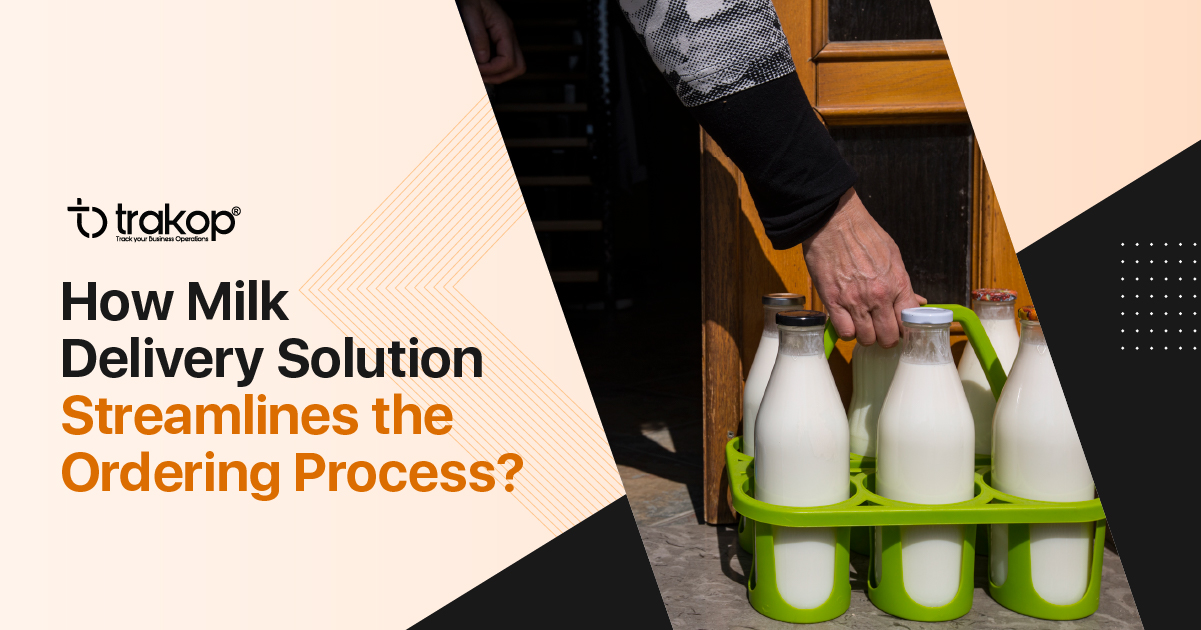 How Can Milk Delivery Solutions streamlines the ordering process?